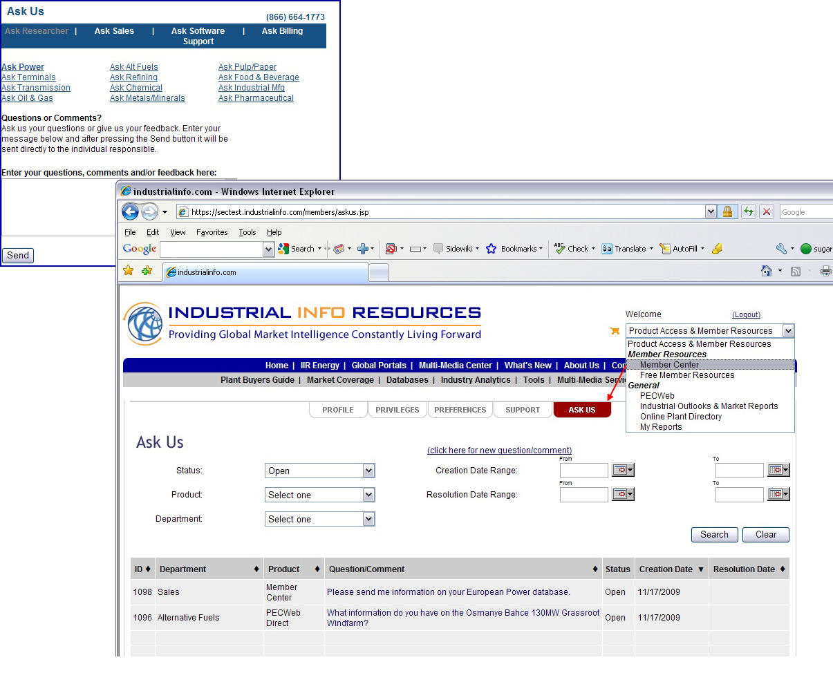 Industrial Info Resources