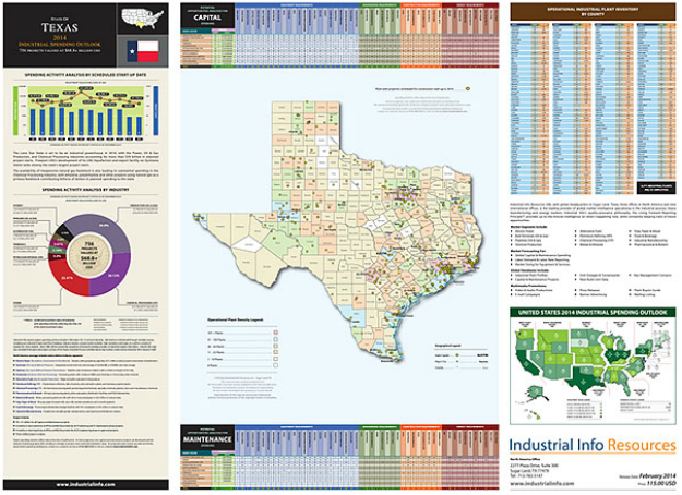 Industrial Info's North America Maps Showcase Industrial Spending...