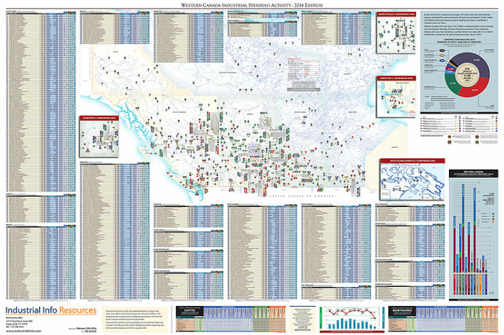 Industrial Info's North America Maps Showcase Industrial Spending...